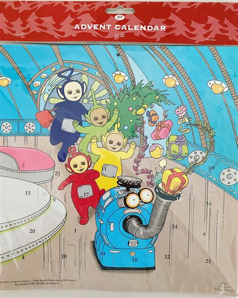 Vintage 1996 Teletubbies Advent Calendar Sealed Boots Etsy