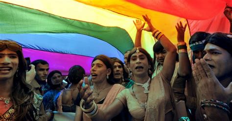 [포토]네팔 게이 퍼레이드 성소수자의 권리를 외치며