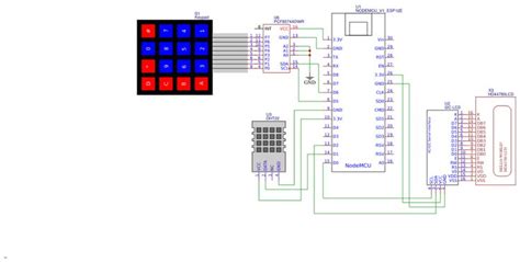Nodemcu And Keypad Easyeda Open Source Hardware Lab Open Source