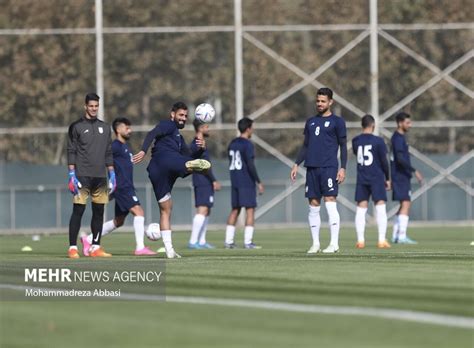 آخرین خبر عکس تصاویری از تمرین تیم ملی فوتبال ایران