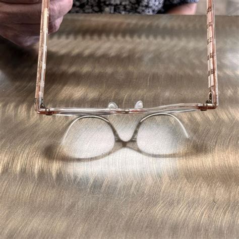 Vintage Eyeglasses 1920swire Rimsemi Roundornateby Shuronsilver Tonehipster Made In Usa Etsy