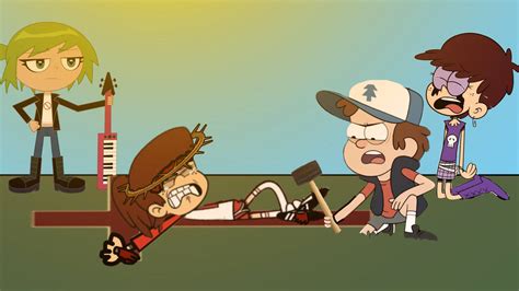 Dipper And Julie Hinikawa Crucified Lynn Loud By Aaronmitchell05 On Deviantart