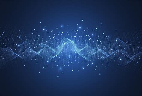 Premium Vector Abstract Technology Background With Big Data Internet Connection Abstract Sense