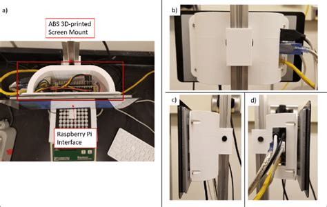 Raspberry Pi Control System A Inside View Of Screen And Raspberry Pi Download Scientific