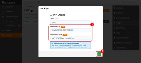 How To Generate Api Keys With Emailchef