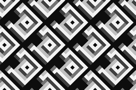 Premium Vector Geometric Pattern Background Seamless Texture Vector Illustration