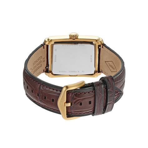 Buy Fossil Carraway Brown Watch Fs6011 M Online