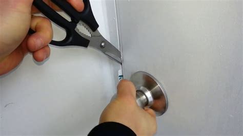 문이 잠겼을 때 해결방법 The Solution When The Door Is Locked Youtube