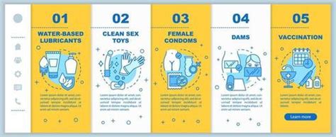 Safe Sex Onboarding Mobile App Page Screen Vector Template Vector Art At Vecteezy