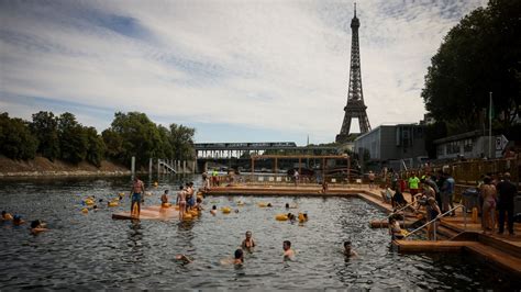 Parisians Take A Historic Plunge Into The River Seine After More Than A