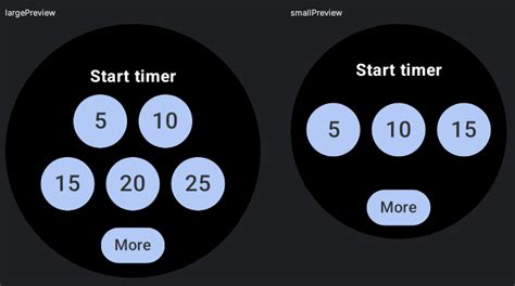 develop tiles for different screen sizes wear os android developers