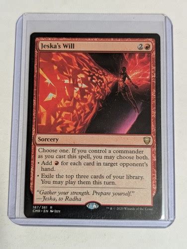 Jeskas Will Commander Legends Regular Mtg Ebay