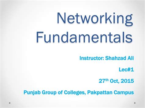 Computer Networks Lec1 Pdf