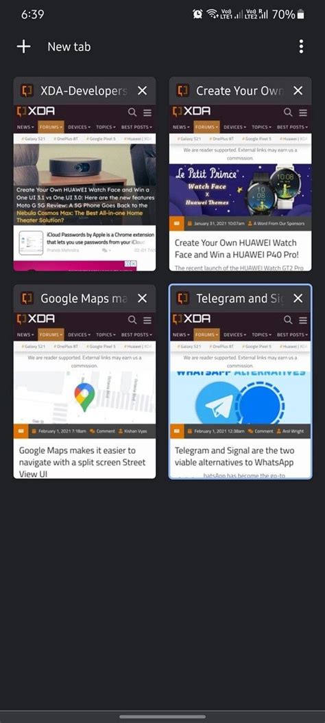 Android Chrome Back To Its Ugly Tabbed Page Self Tech Board
