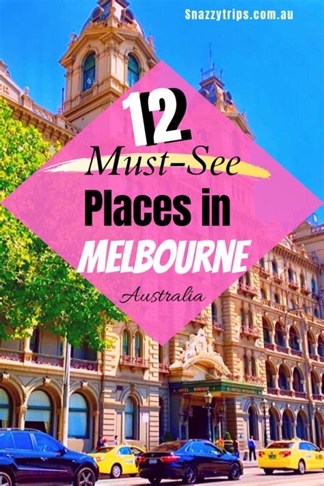 12 Must See Places In Melbourne Artofit