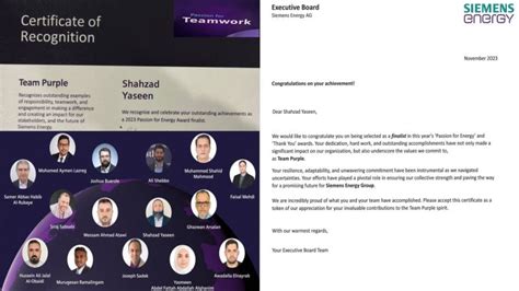 Shahzad Yaseen On Linkedin Passion For Energy Award Finalist Team