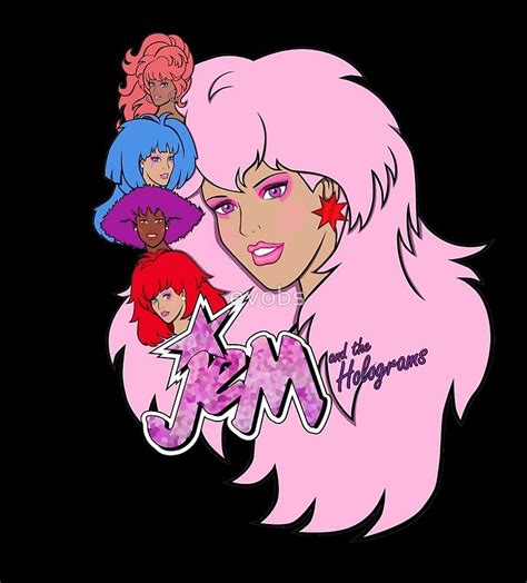 Aja Kimber Shana From Jem And The Holograms 80s Carto