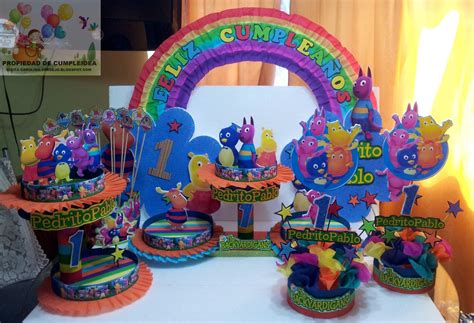 Imagenes De Decoración De Cumpleaños Backyardigans Imagui