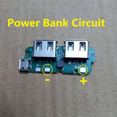 Dual Usb Power Bank Circuit Input Dc V A Micro Usb Socket Output Dc V A A Dual Usb Bms