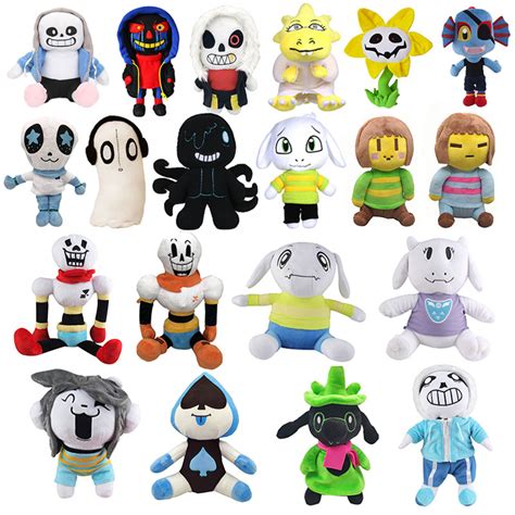 9 Styles Undertale Plush Toy Doll 20 36cm Undertale Sans Papyrus Frisk