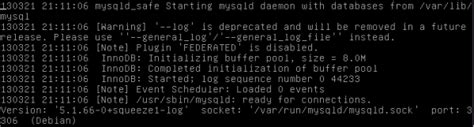 activer les logs dans mysql base de données it connect