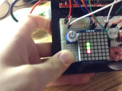 Building And Programming A Snake Game With Gameduino Duino