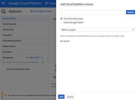 Google Cloud Dataflow Tutorials Dojo