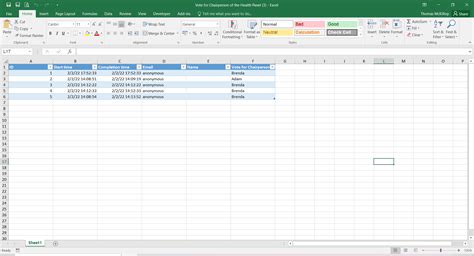 Exporting Forms Poll Data On Excel Via Teams Microsoft Community