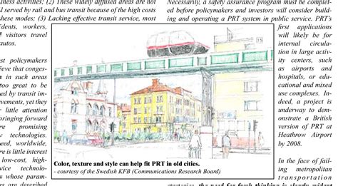 Pdf The Case For Personal Rapid Transit Prt