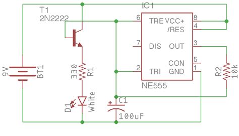 LED Pulse With NE555