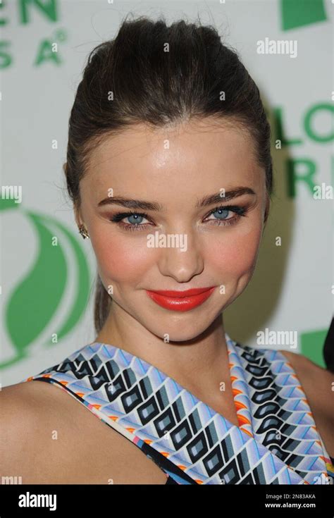 Miranda Kerr Arrives At Global Green Usas 10th Annual Pre Oscar Party