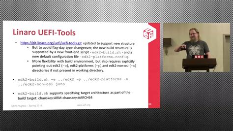 Embedded Development Kit EDK Platforms Overview Leif Lindholm Linaro YouTube