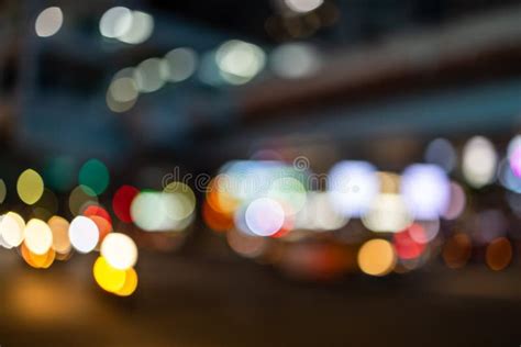 Blur View Of City Street Stock Image Image Of Urban 257853205