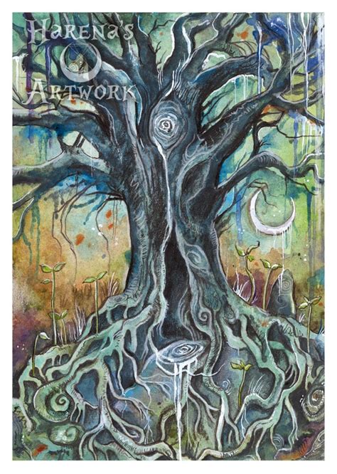 Gothic Tree Art