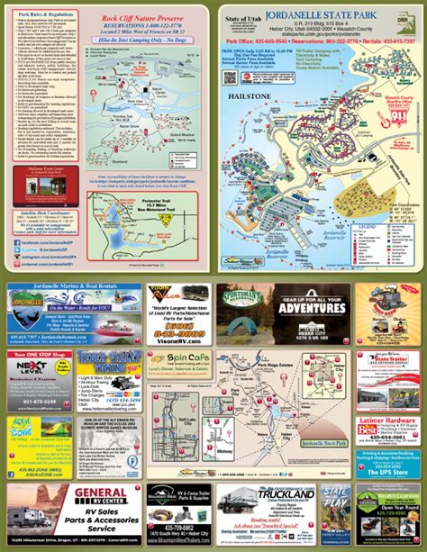 2020 Jordanelle State Park Map Se Pdf