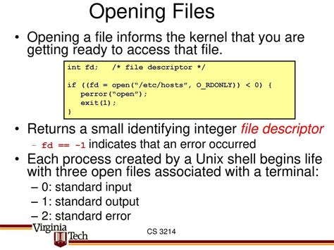 Supplementary Material On Unix System Calls And Standard Io Ppt Download