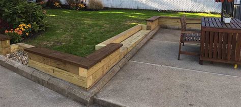 How To Build A Garden Retaining Wall With Wood Fasci Garden