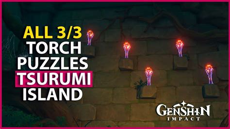 Genshin Chirai Shrine Torch Puzzle