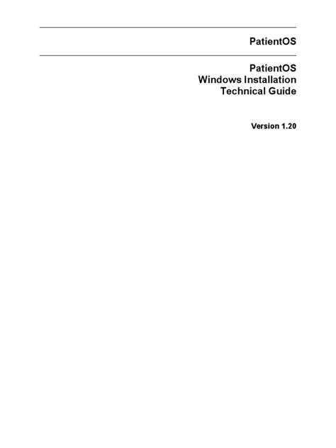 windows installation guide pdf postgre sql installation computer programs