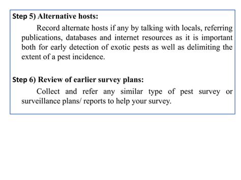Pest Survey And Surveillancepptx