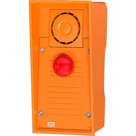 2N IP Safety 1 Button Emergency Intercom With 10W Loudspeaker