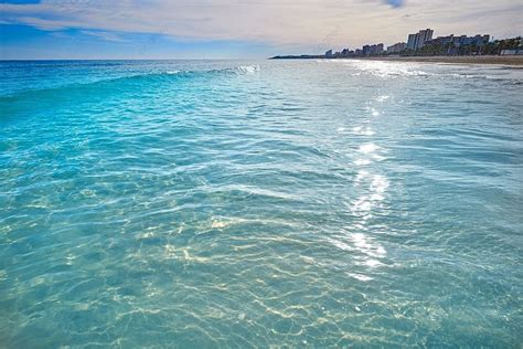 스페인 코스타 블랑카의 알리칸테에 있는 엘 캄펠로 비치 무차비스타 플라야 사진 배경 및 무료 다운로드를위한 그림 Pngtree