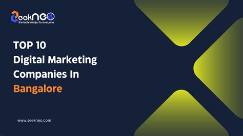 Top 10 Digital Marketing Companies In Bangalore Seekneo It Solutions