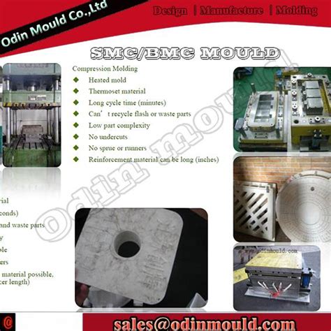 Bmc Compression Plastic Mold Design Factory And Manufacturers Made In
