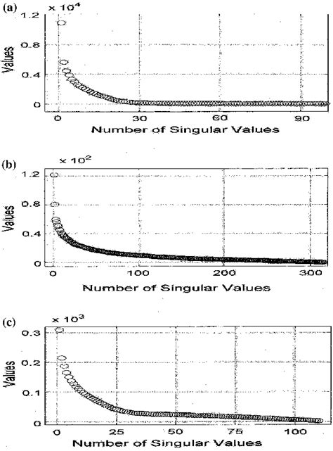 The Singular Values Of The Hankel Matrices Constructed From The
