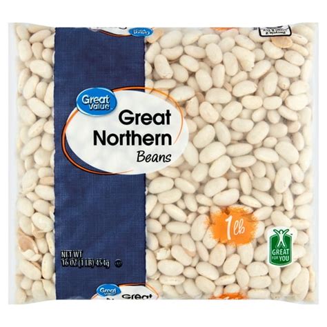 Great Value Great Northern Dried Beans 16 Oz