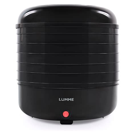 Сушилка для овощей и фруктов LUMME LFD-106PP 6 поддонов черный жемчуг ...