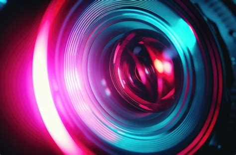 Premium Ai Image Illustration Camera Lens