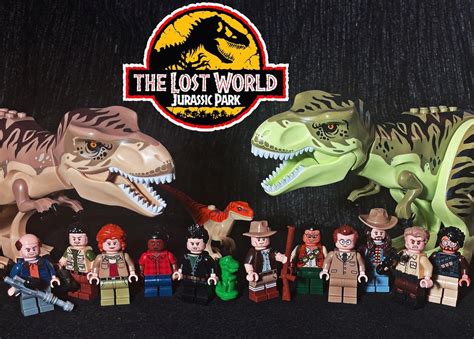 The Cast Of The Lost World Jurassic Park In Lego Rjurassicpark