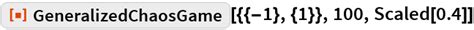 Generalizedchaosgame Wolfram Function Repository